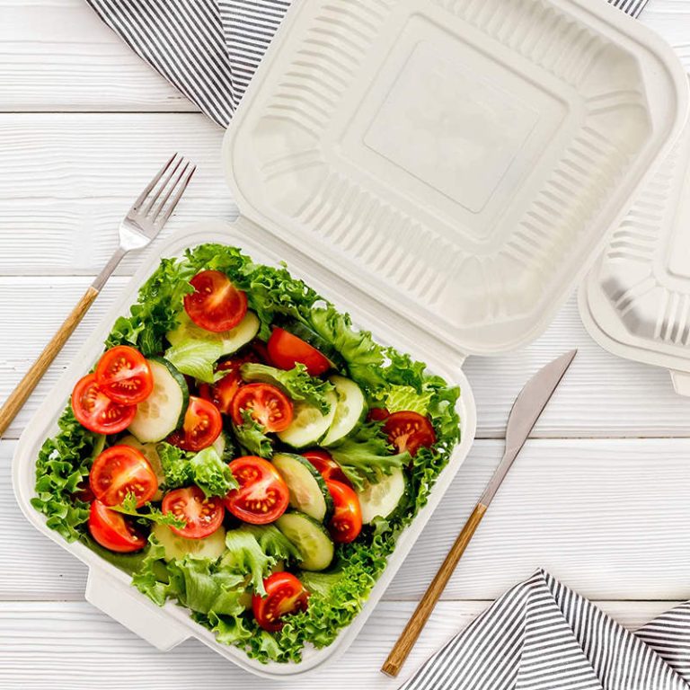Cornstarch Salad Containers | Dashan Custom Food Packaging Factory