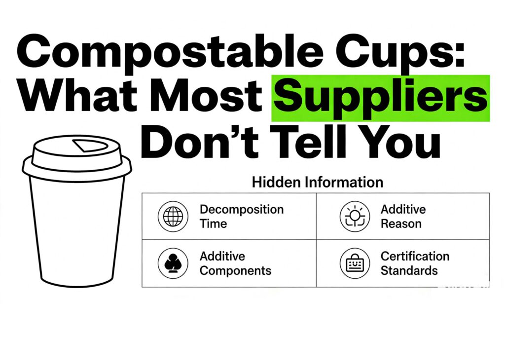 Compostable Cups: What Suppliers Don’t Tell You