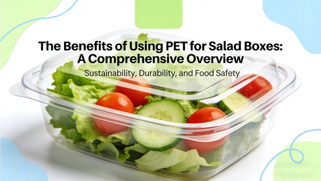 The Benefits Of Using PET For Salad Boxes: A Comprehensive Overview