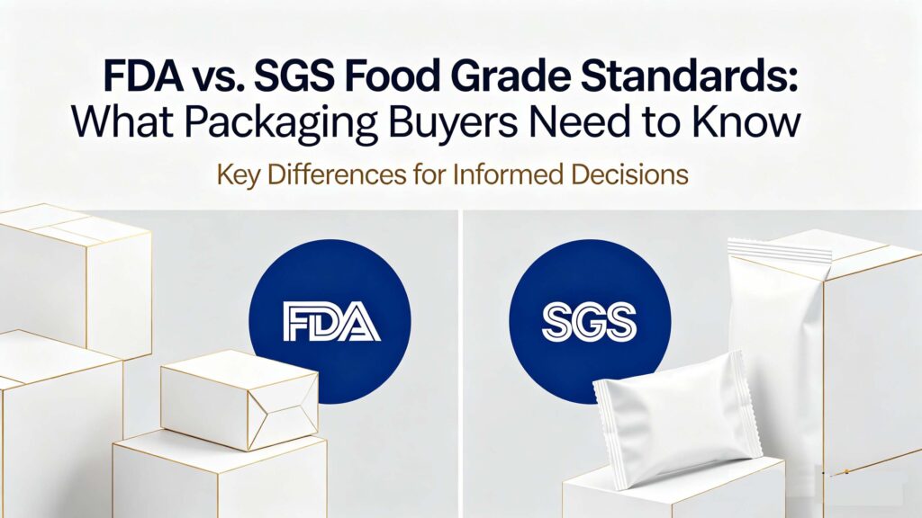 FDA Vs SGS Food Grade Packaging Standards Guide
